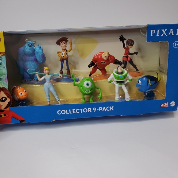 Mattel | Toys | Mattel Pixar Collector 9pack | Poshmark
